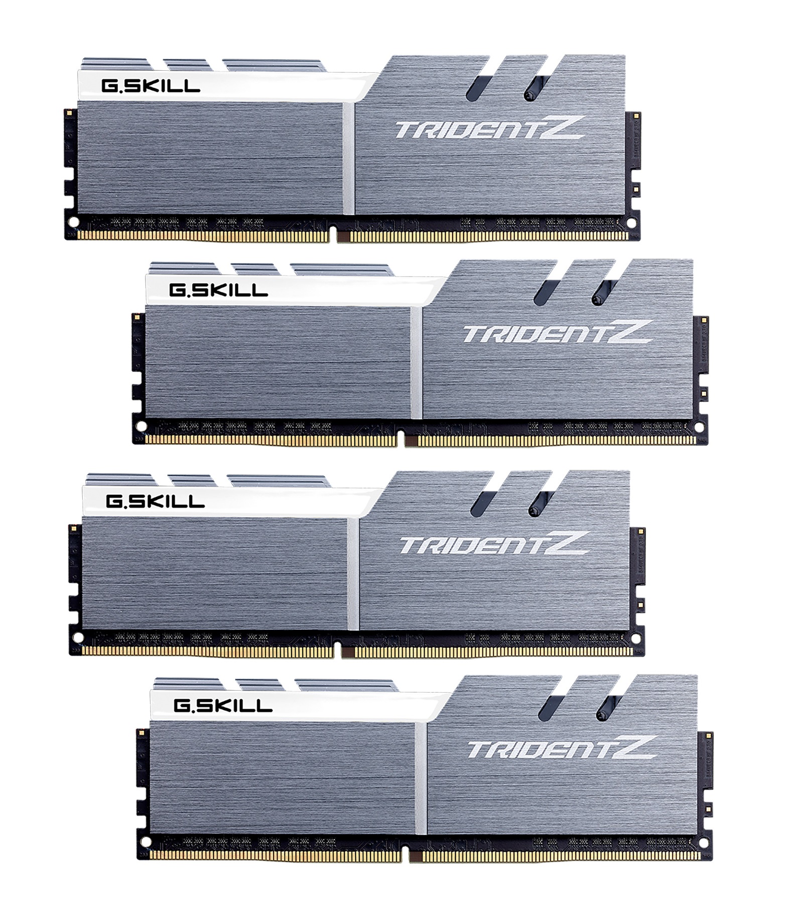 32GB G.Skill DDR4 Trident Z 3200Mhz PC4-25600 CL14 White/Gray 1.35V ...